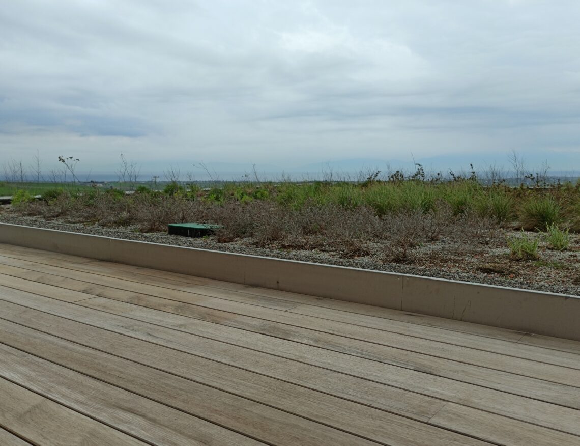 Κατασκευή φυτεμένου δώματος παθητικού κτιρίου